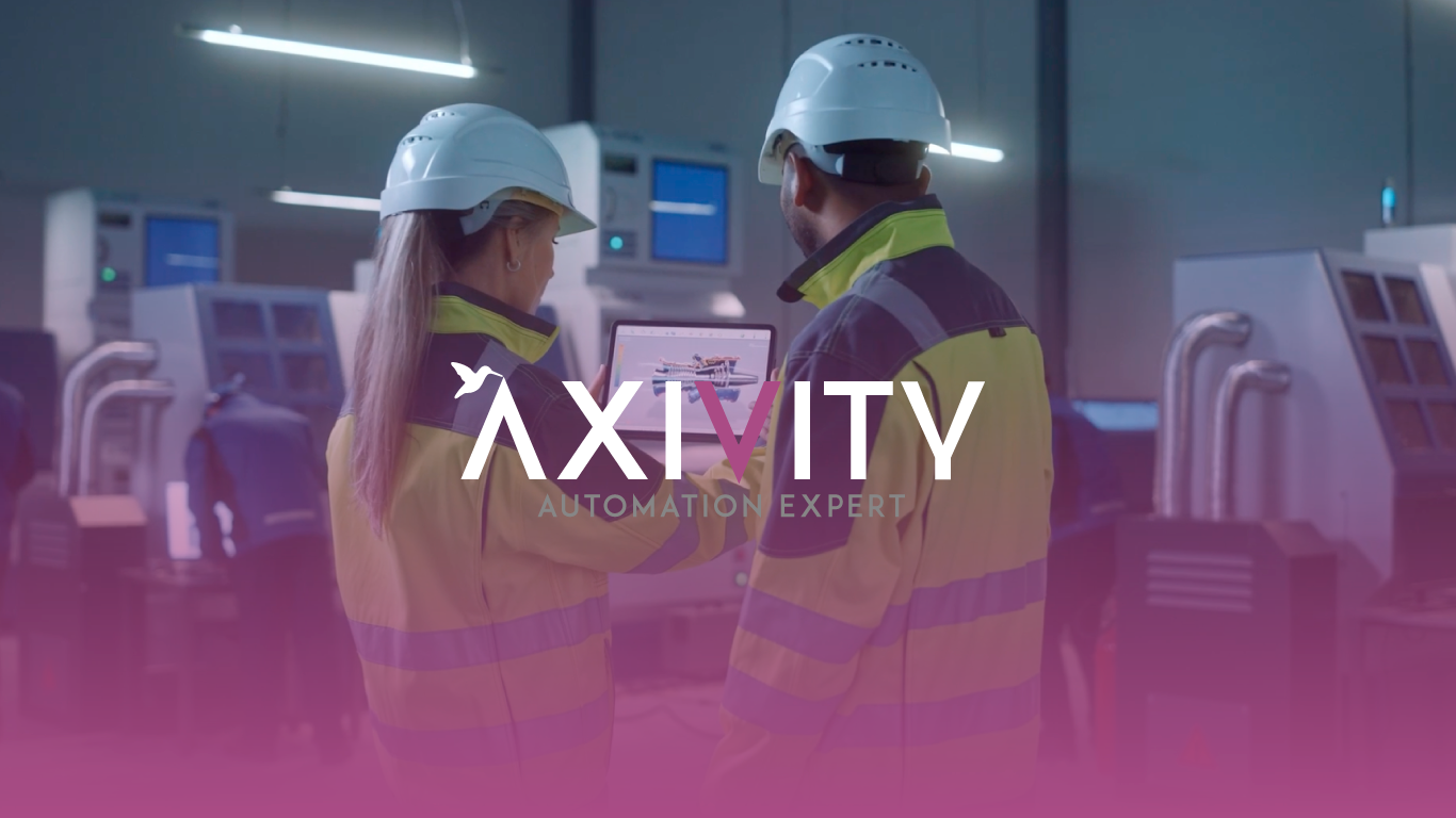 Informatique industrielle Axivity - création de site web vitrine indus